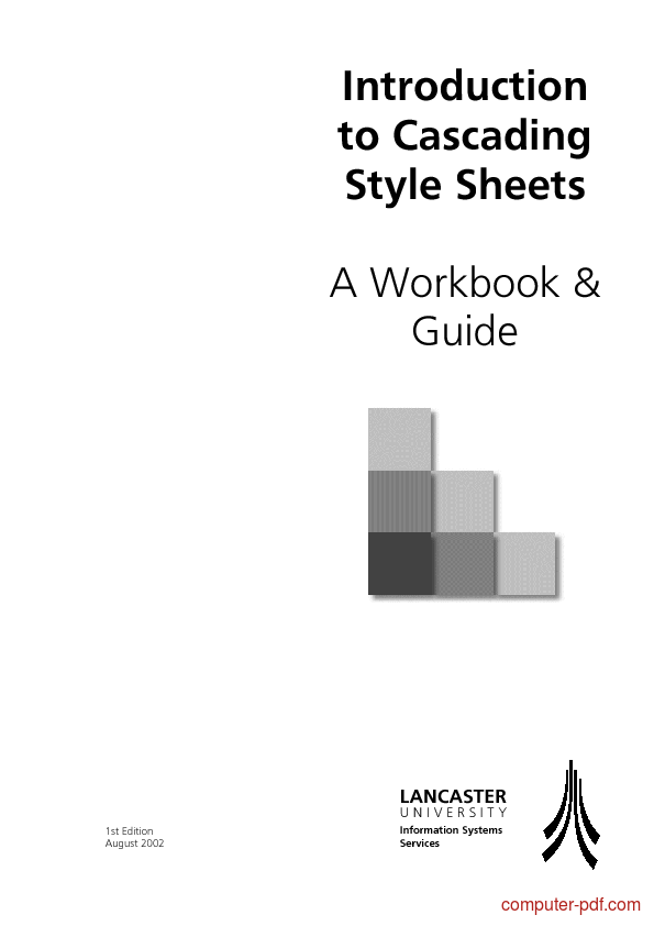 [pdf] Introduction To Cascading Style Sheets Free Tutorial