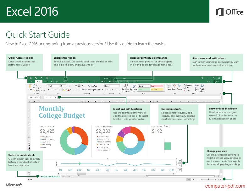 Excel Guide For Beginners Pdf