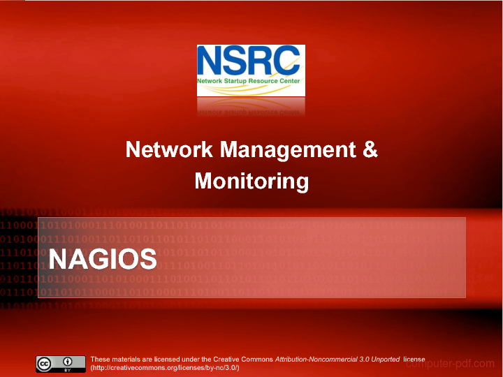 [pdf] Nagios Network Management And Monitoring Free Tutorial For Intermediate