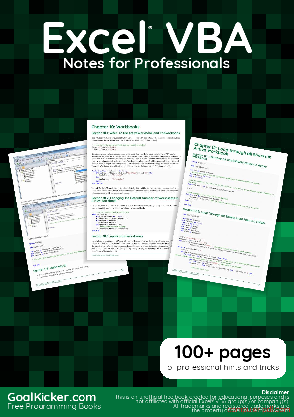 Excel Vba Tutorial Advanced Televisionpilot